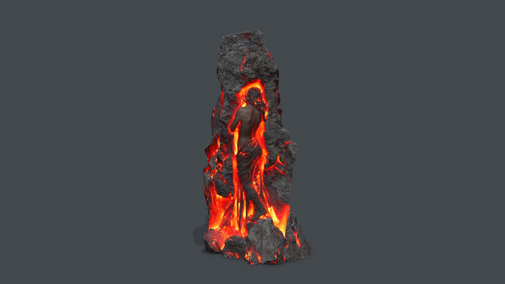 Stone Woman 3D Model - TurboSquid 2340401