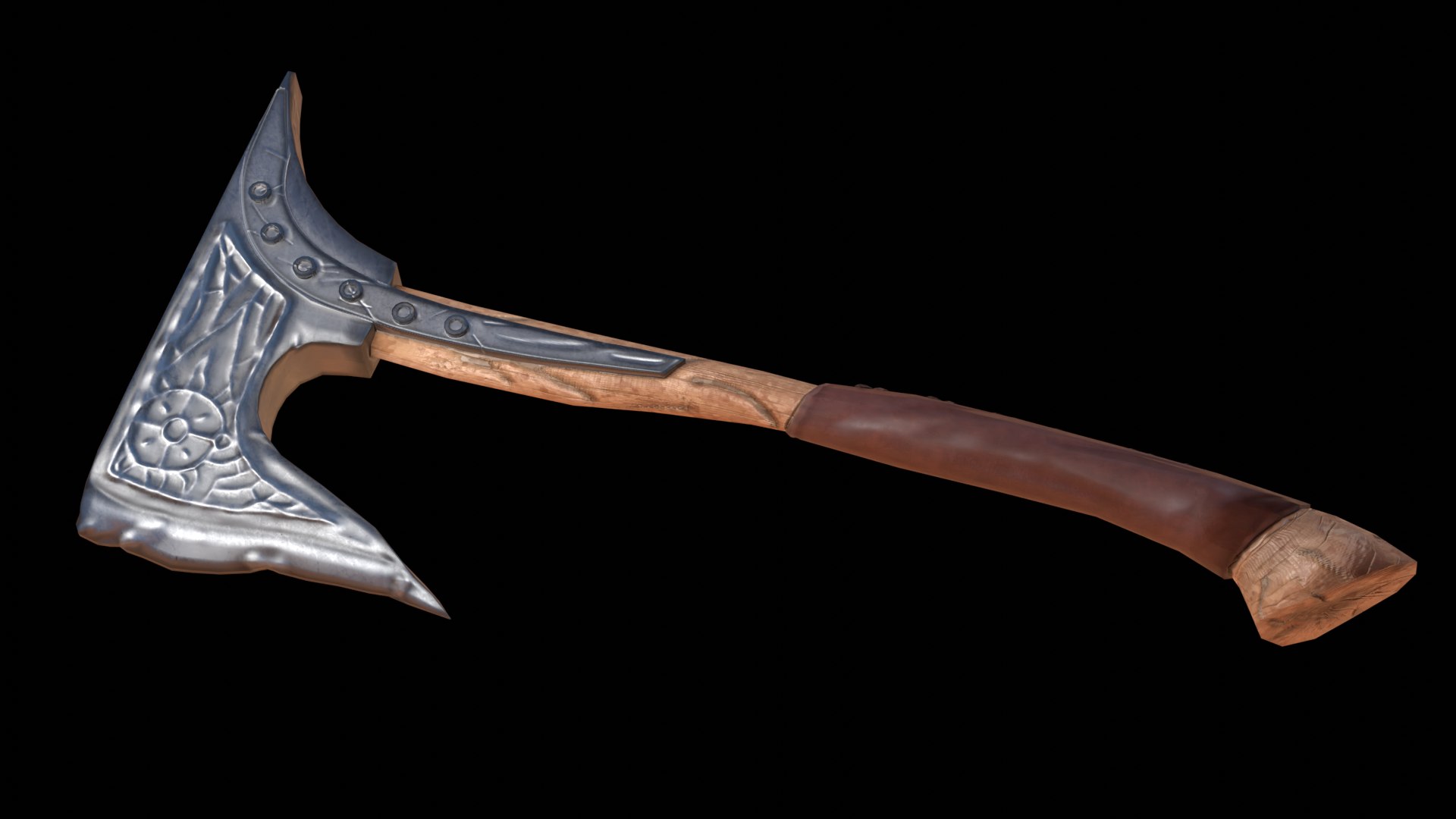 3D Stylized Axe - GameReady - 2K Textures - TurboSquid 1997648