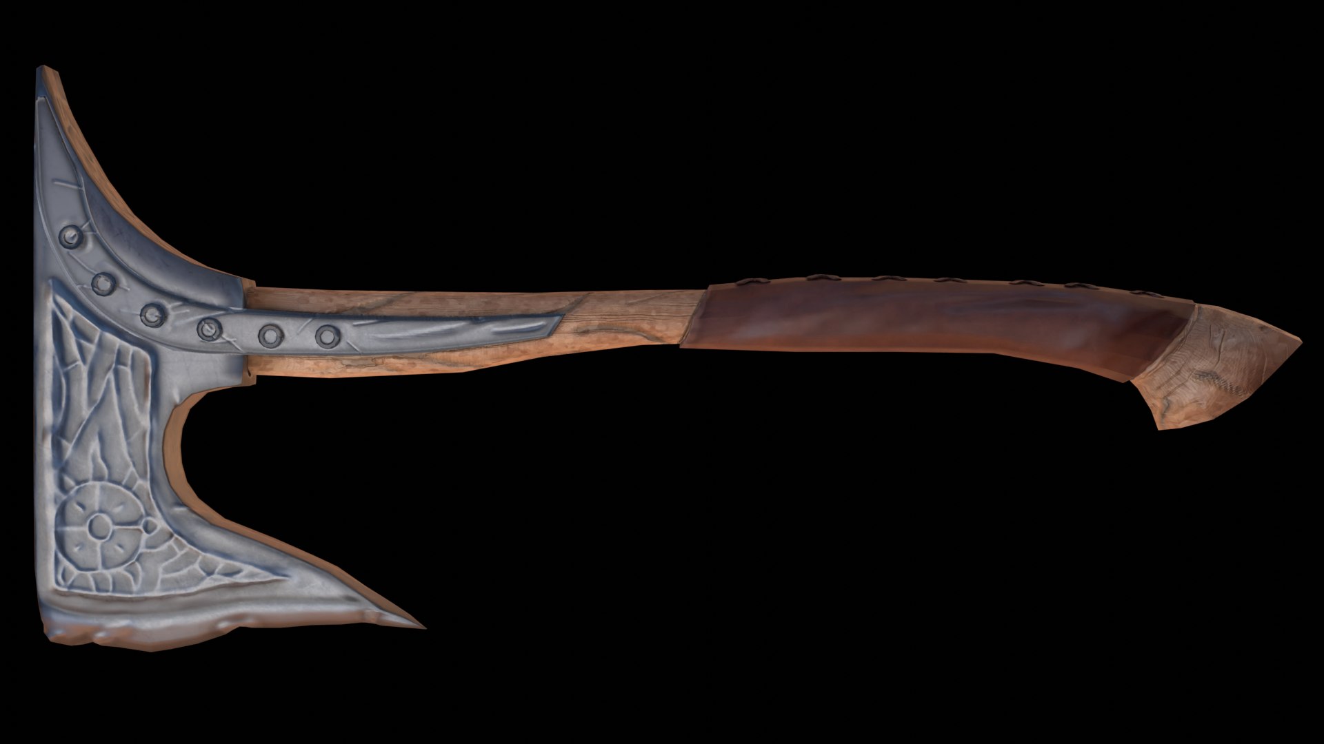 3D Stylized Axe - GameReady - 2K Textures - TurboSquid 1997648