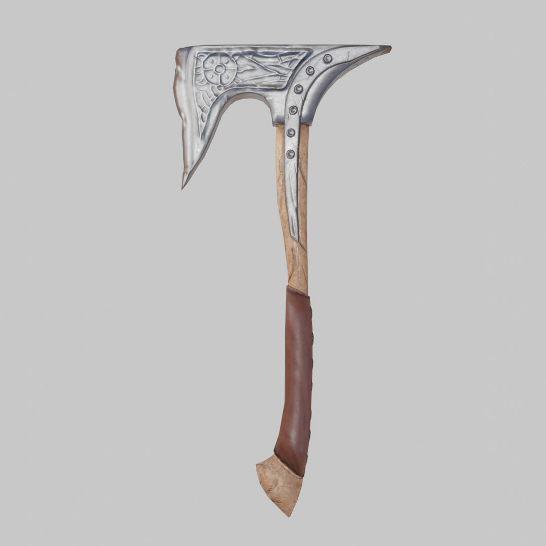 3D Stylized Axe - GameReady - 2K Textures - TurboSquid 1997648