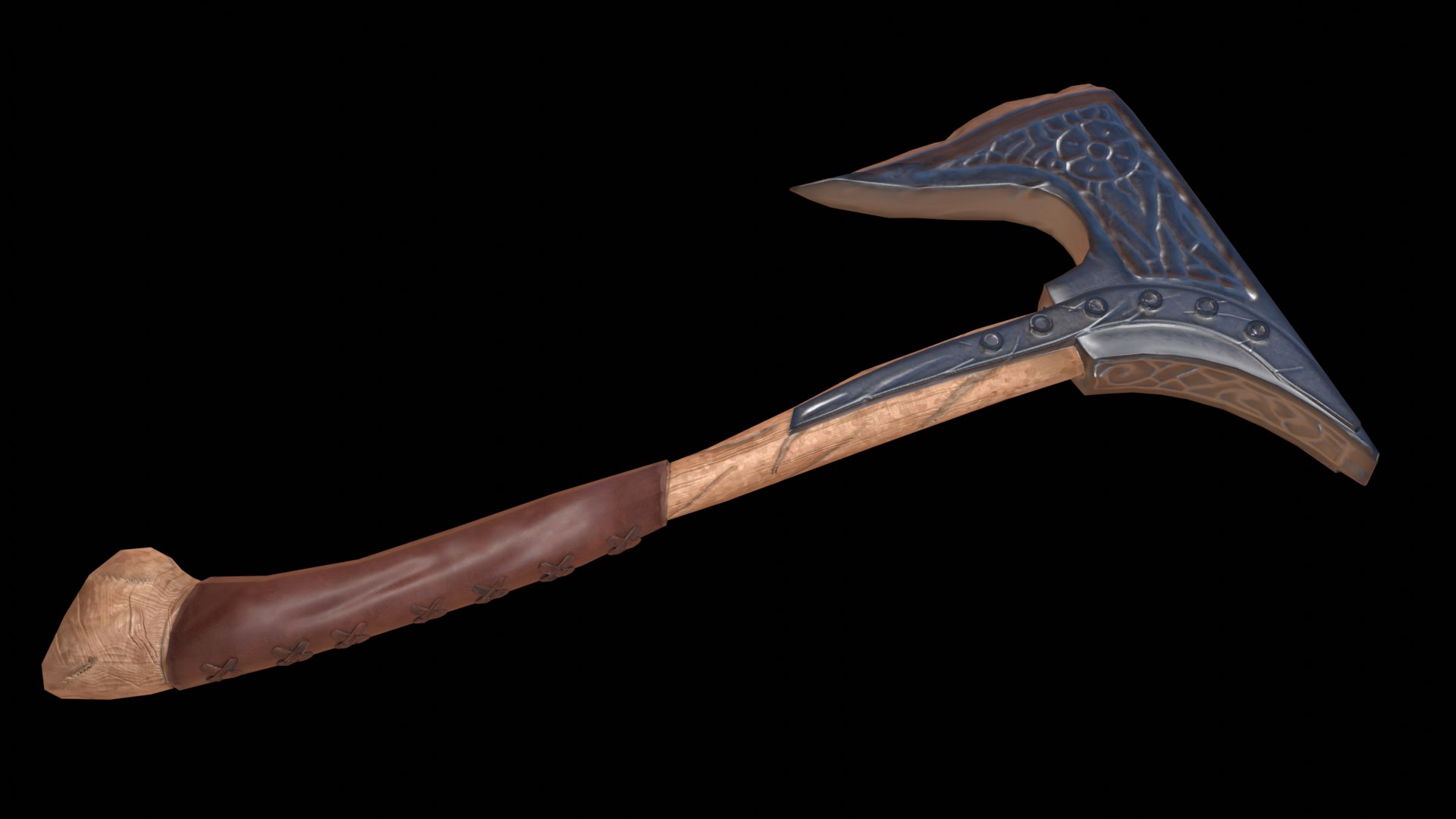 3D Stylized Axe - GameReady - 2K Textures - TurboSquid 1997648