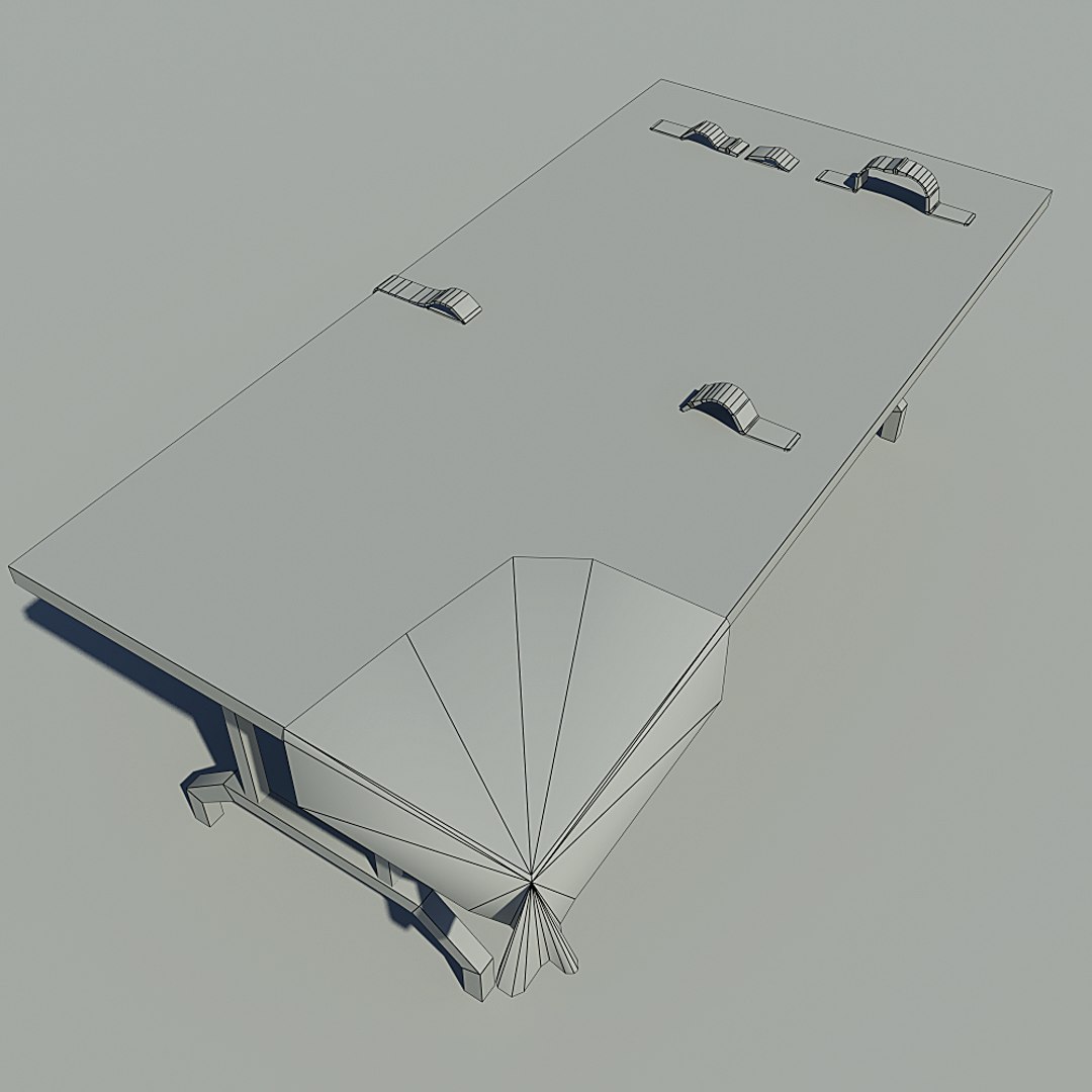 3d Torture Table Model