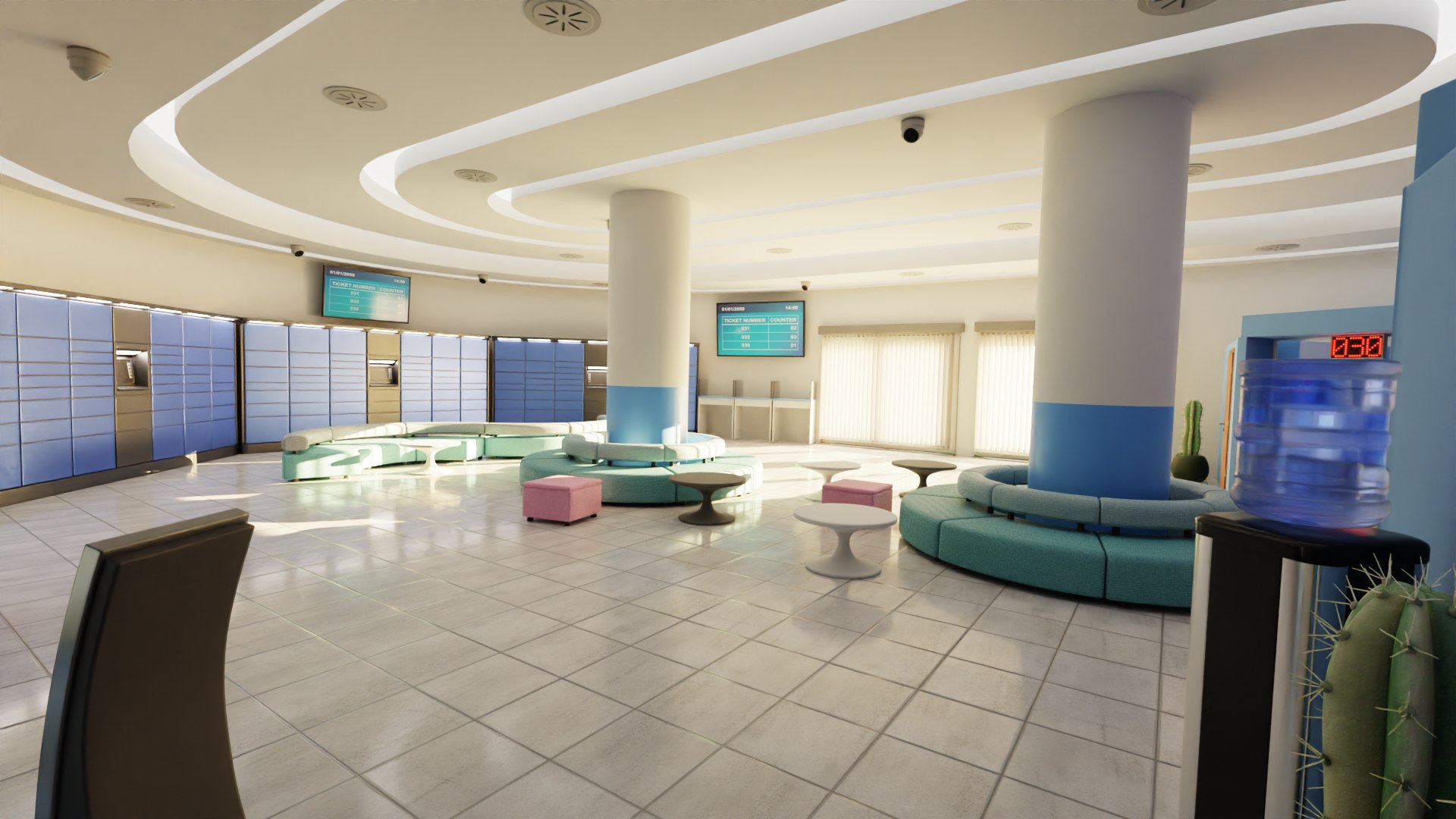 3D Model Post Office 04 - TurboSquid 2136663