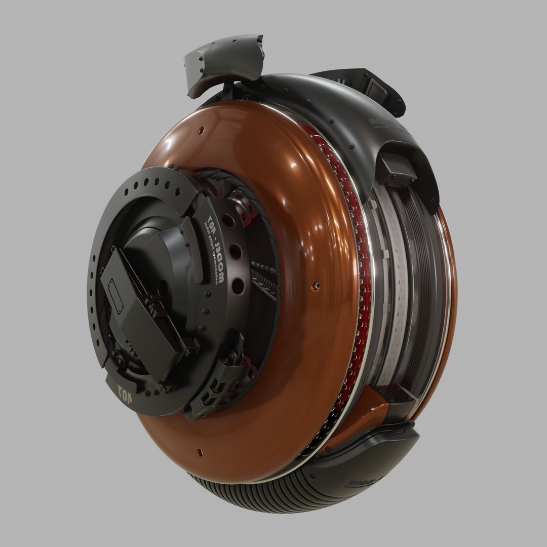 Drone Wheel Model - TurboSquid 1932281