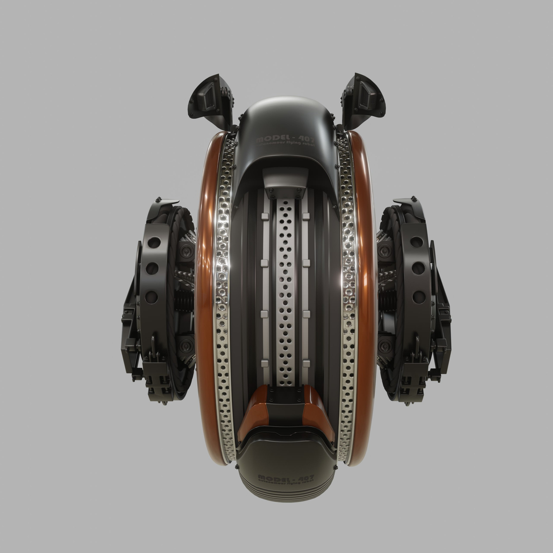 Drone Wheel Model - TurboSquid 1932281