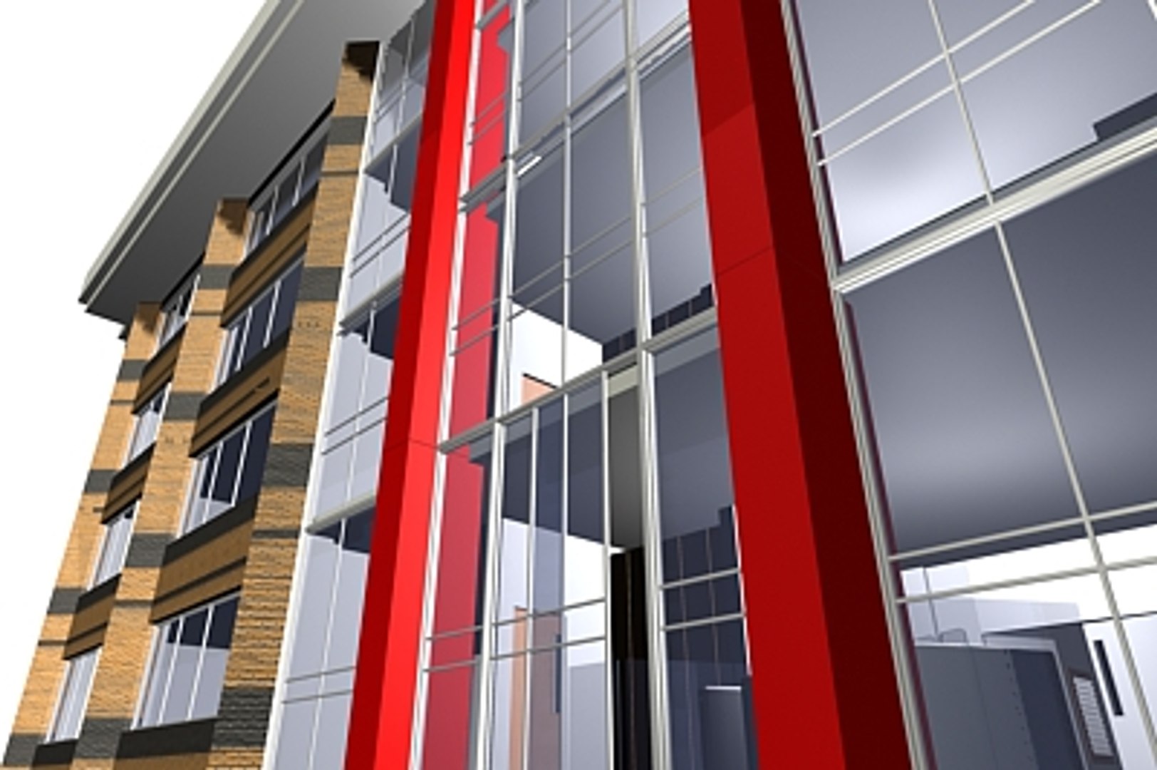 3d Model Office Building