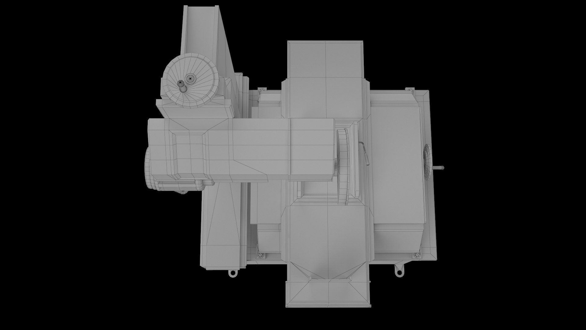 Milling Machine 3D Model - TurboSquid 1441531