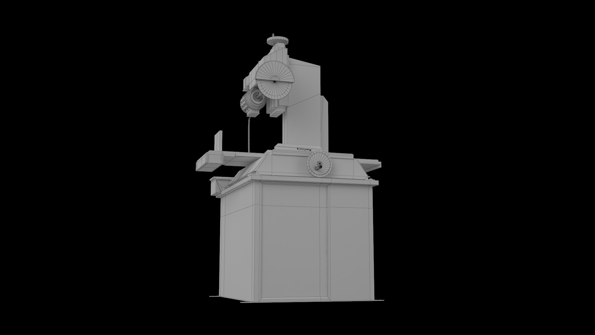Milling Machine 3D Model - TurboSquid 1441531