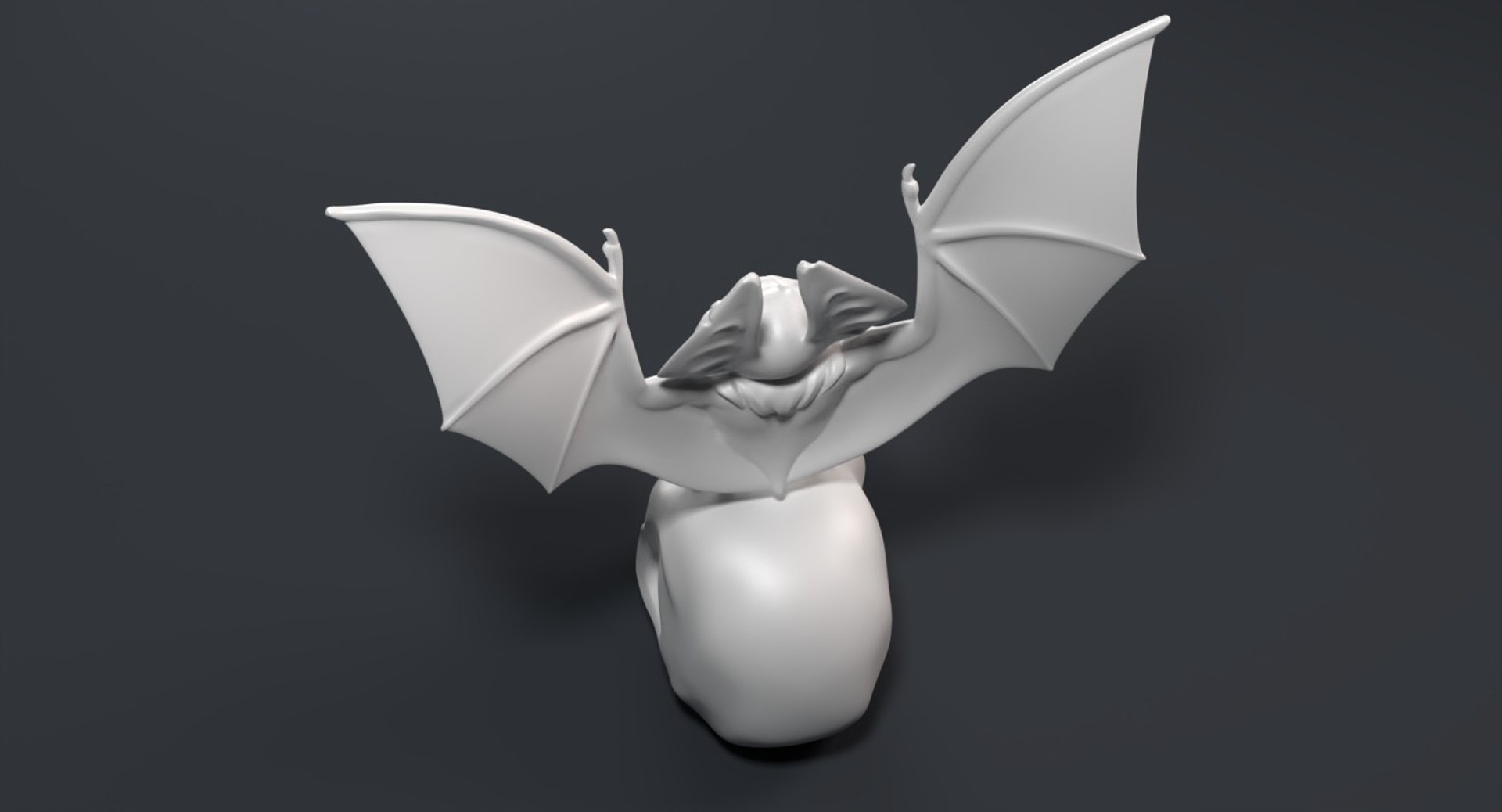 Sculpture funny vampire 3D model - TurboSquid 1518028