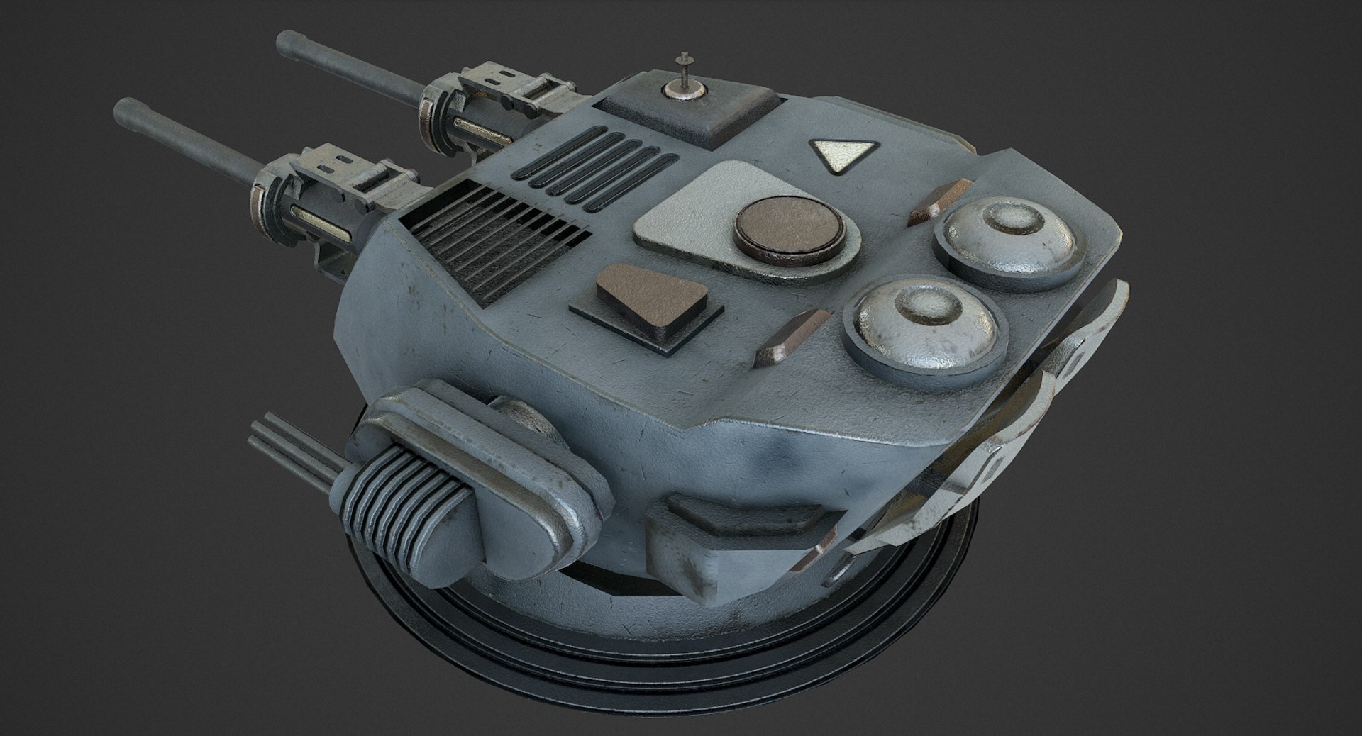 3D Heavy Kinetic Cannon 2 Model - TurboSquid 1407427