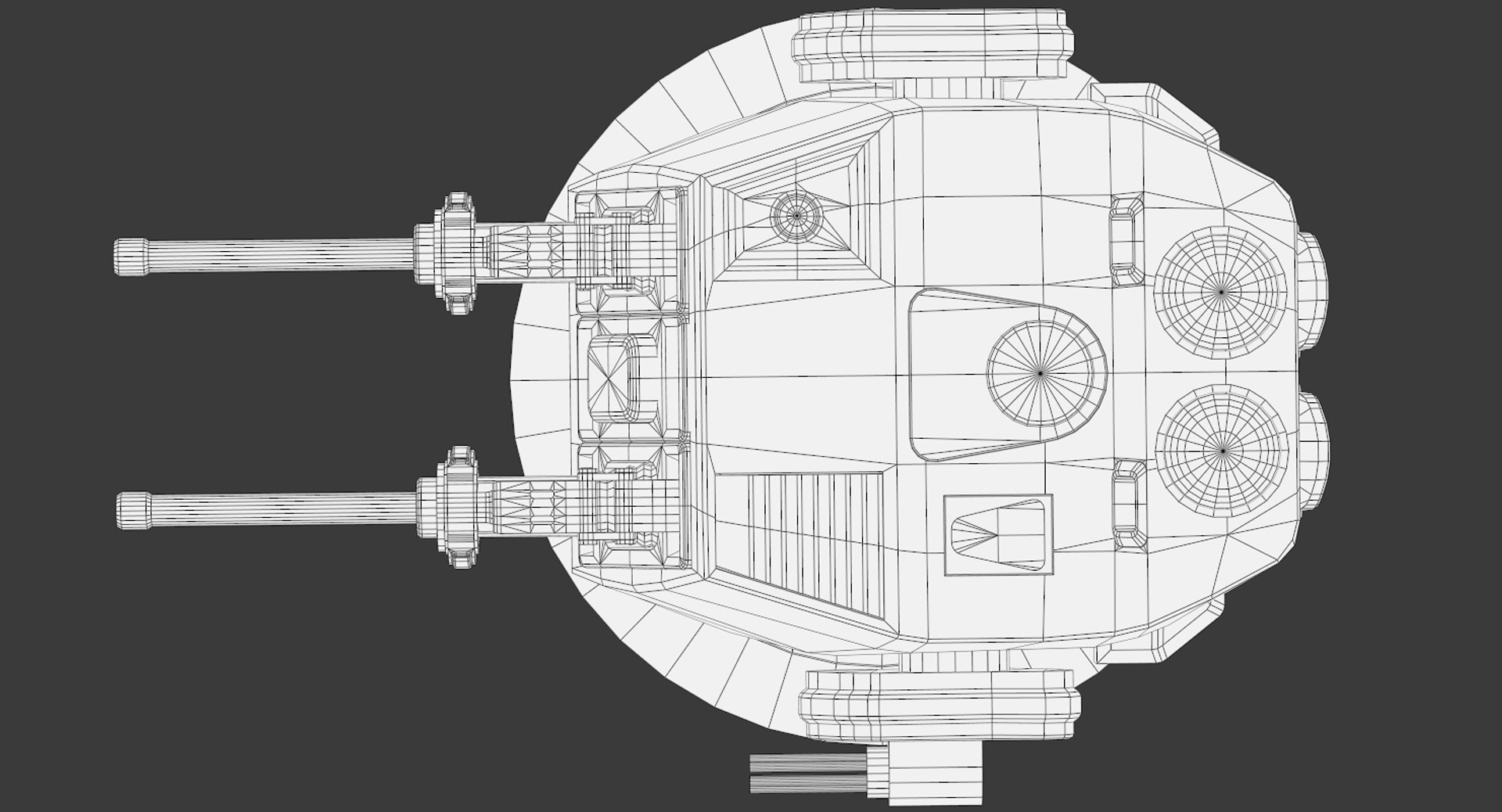 3D Heavy Kinetic Cannon 2 Model - TurboSquid 1407427