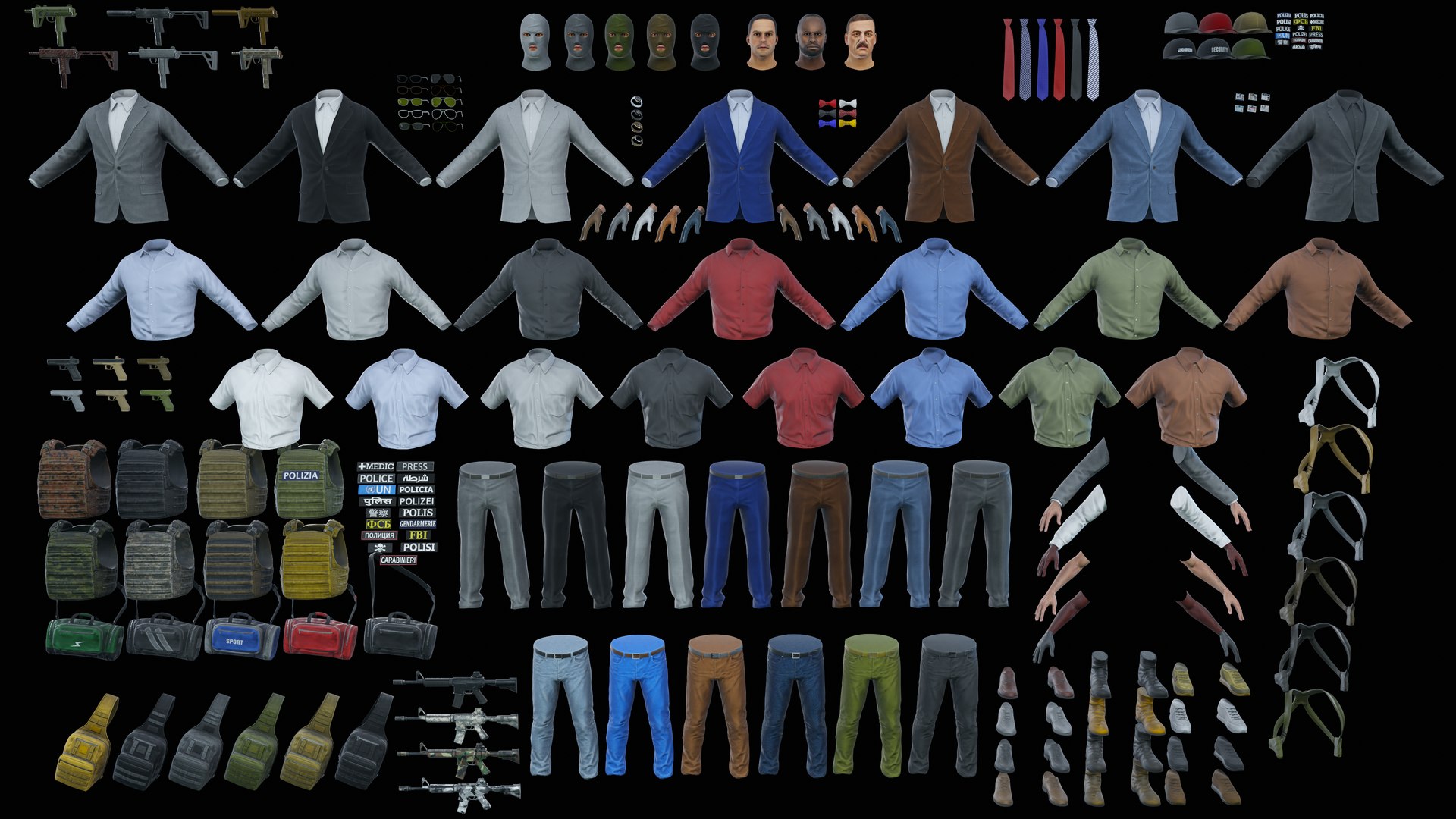 Special Agent 3D Model - TurboSquid 2155660