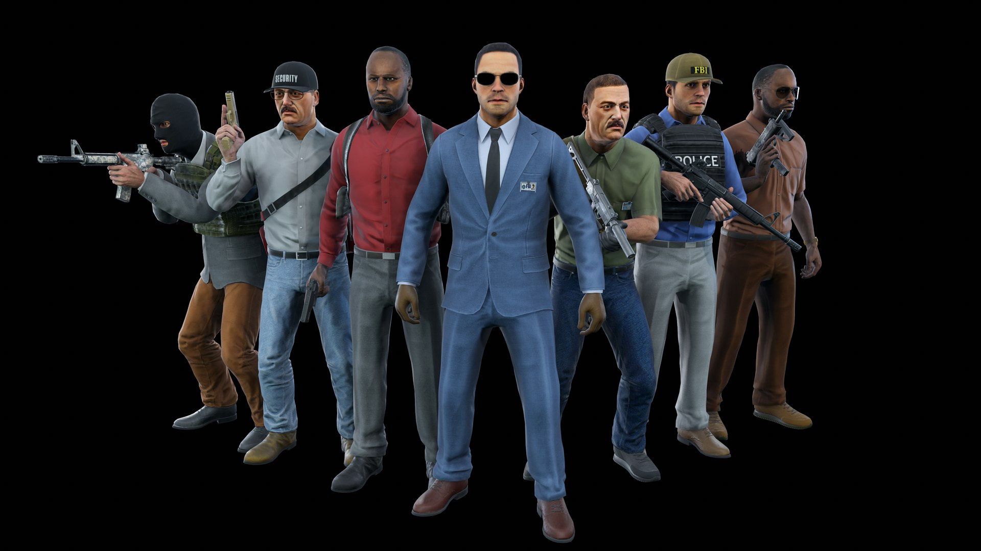 Special Agent 3D Model - TurboSquid 2155660