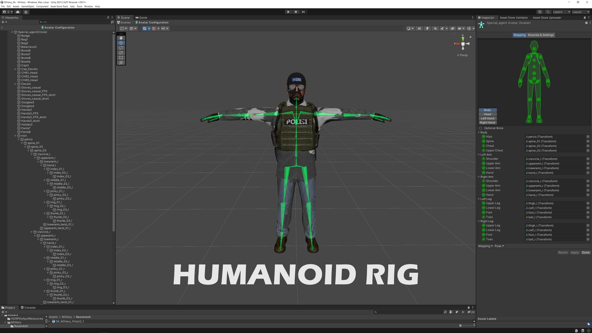 Special Agent 3D Model - TurboSquid 2155660