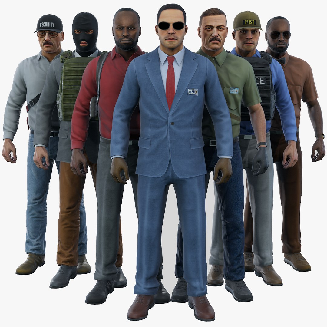 Special Agent 3D Model - TurboSquid 2155660