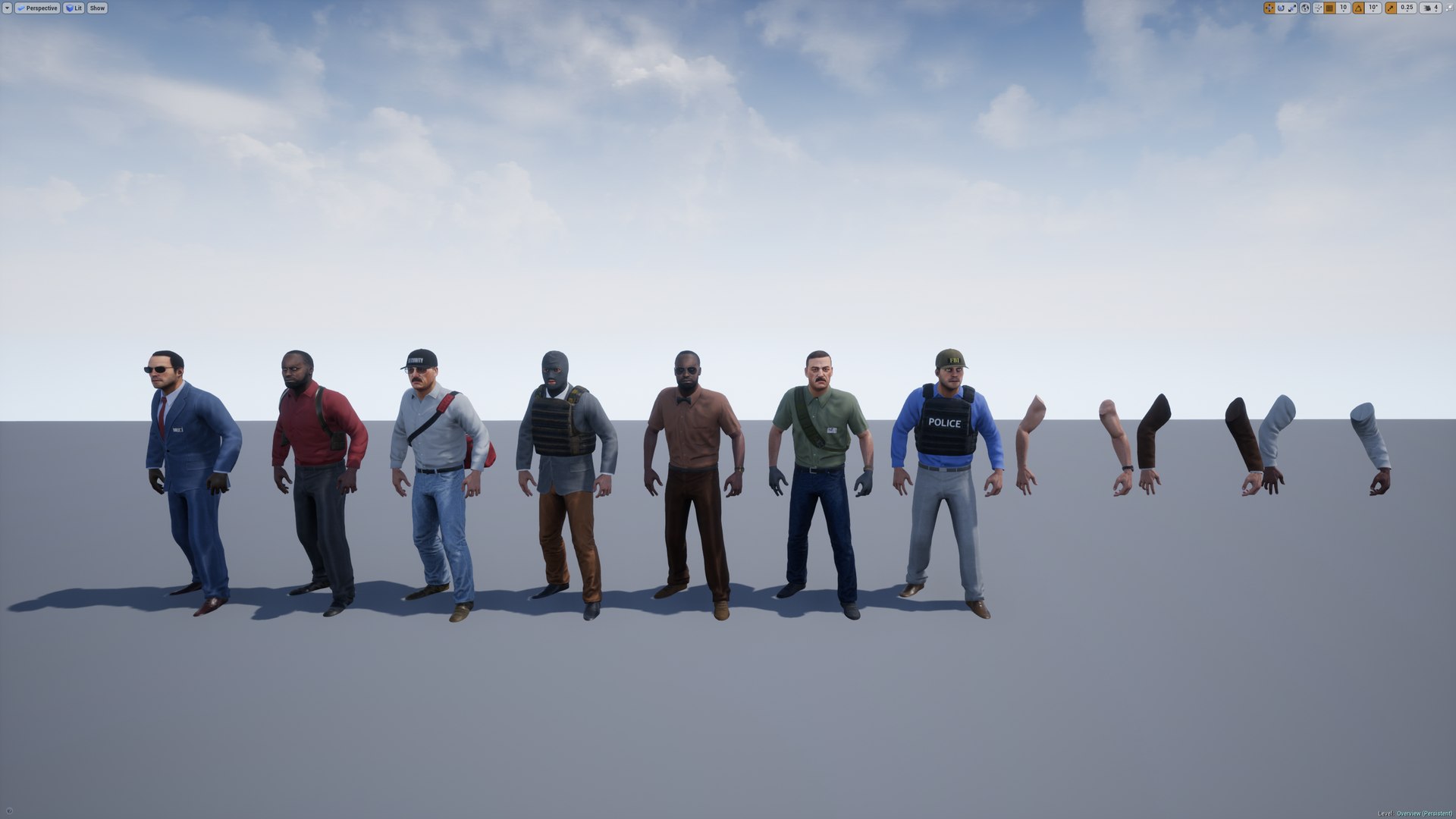 Special Agent 3D Model - TurboSquid 2155660