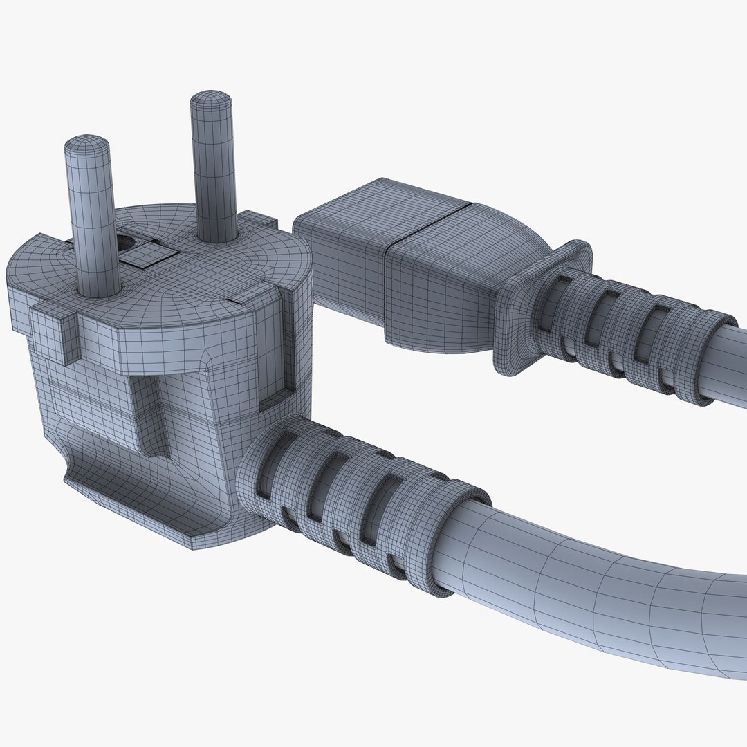 3D model power cord - TurboSquid 1274568