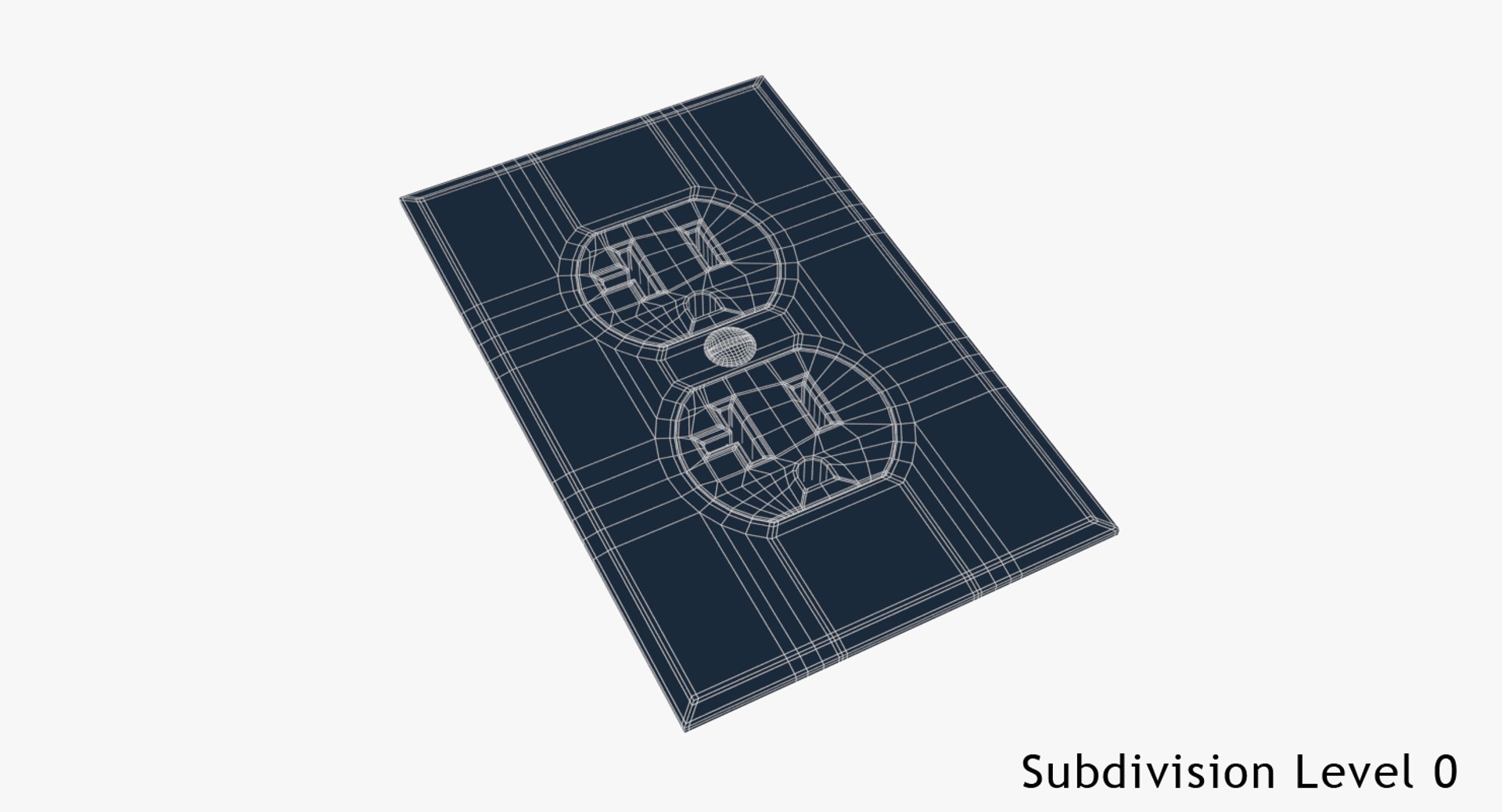 Electrical Socket 3D Model - TurboSquid 1338827
