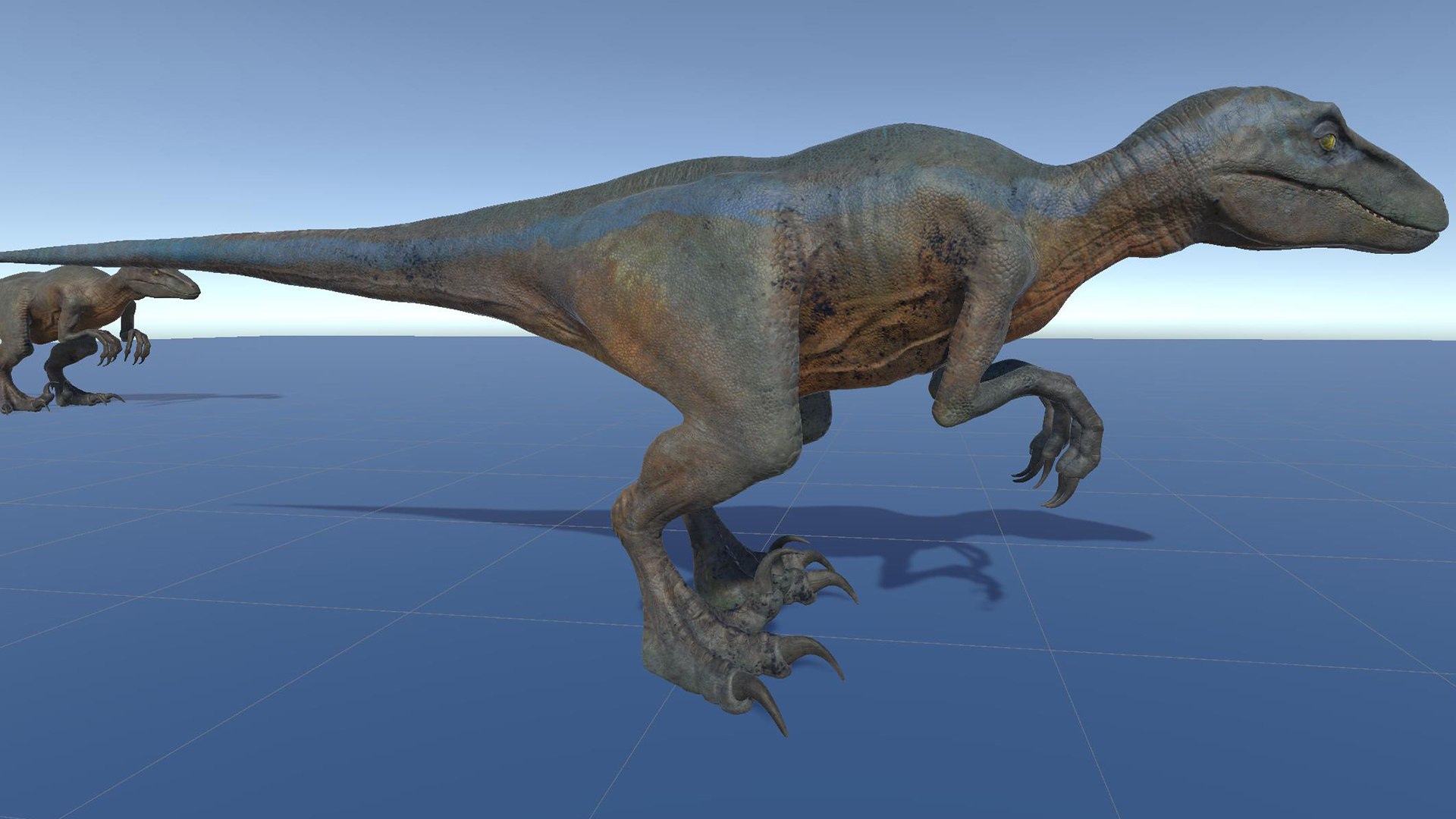 Raptor Dinosaur - Hybrid Velociraptor Unity Project 3D - TurboSquid 2250411