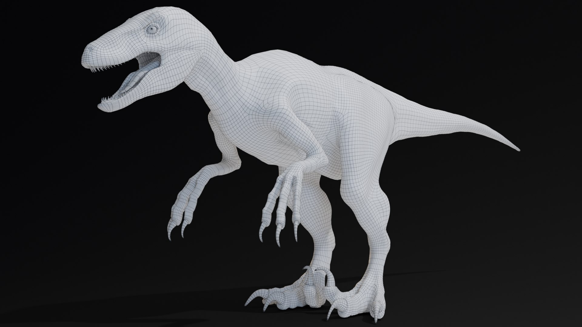 Raptor Dinosaur - Hybrid Velociraptor Unity Project 3D - TurboSquid 2250411