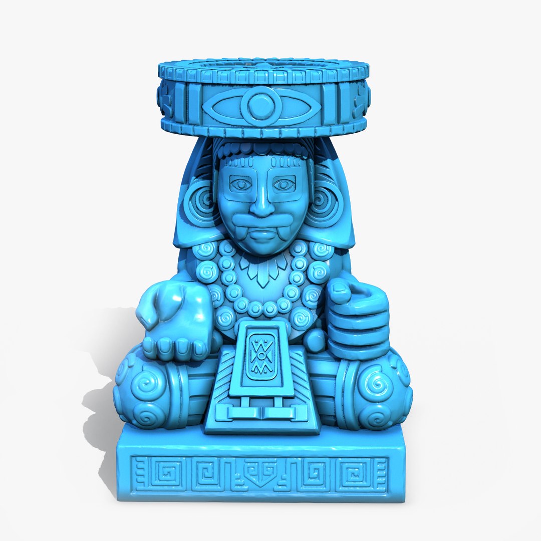 Statue Aztec Huehueteotl God Of Fire HP 3D Print Model 3D - TurboSquid ...