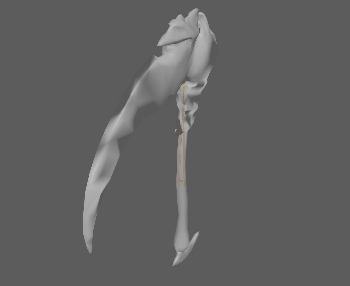 3D Fantasy Scythe Reaper Weapon Low Poly - TurboSquid 2031196