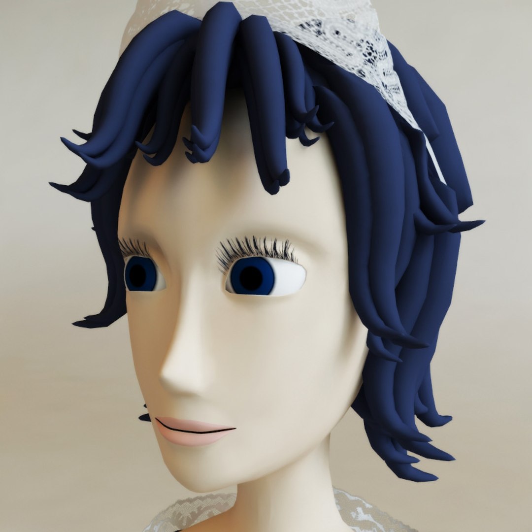 3d Servant Rigged Animation Model