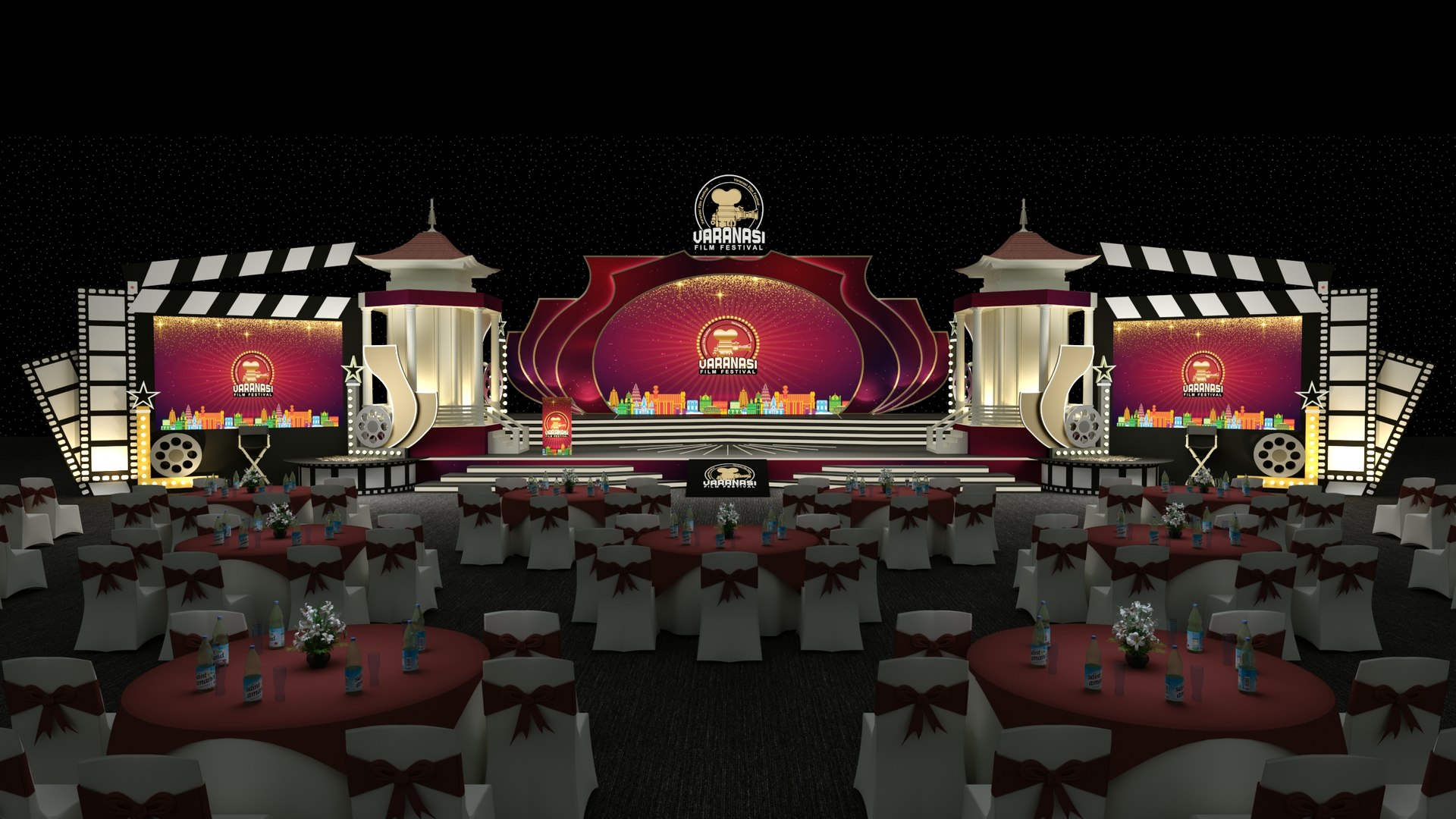 Stage Setup 3D Model - TurboSquid 2151738