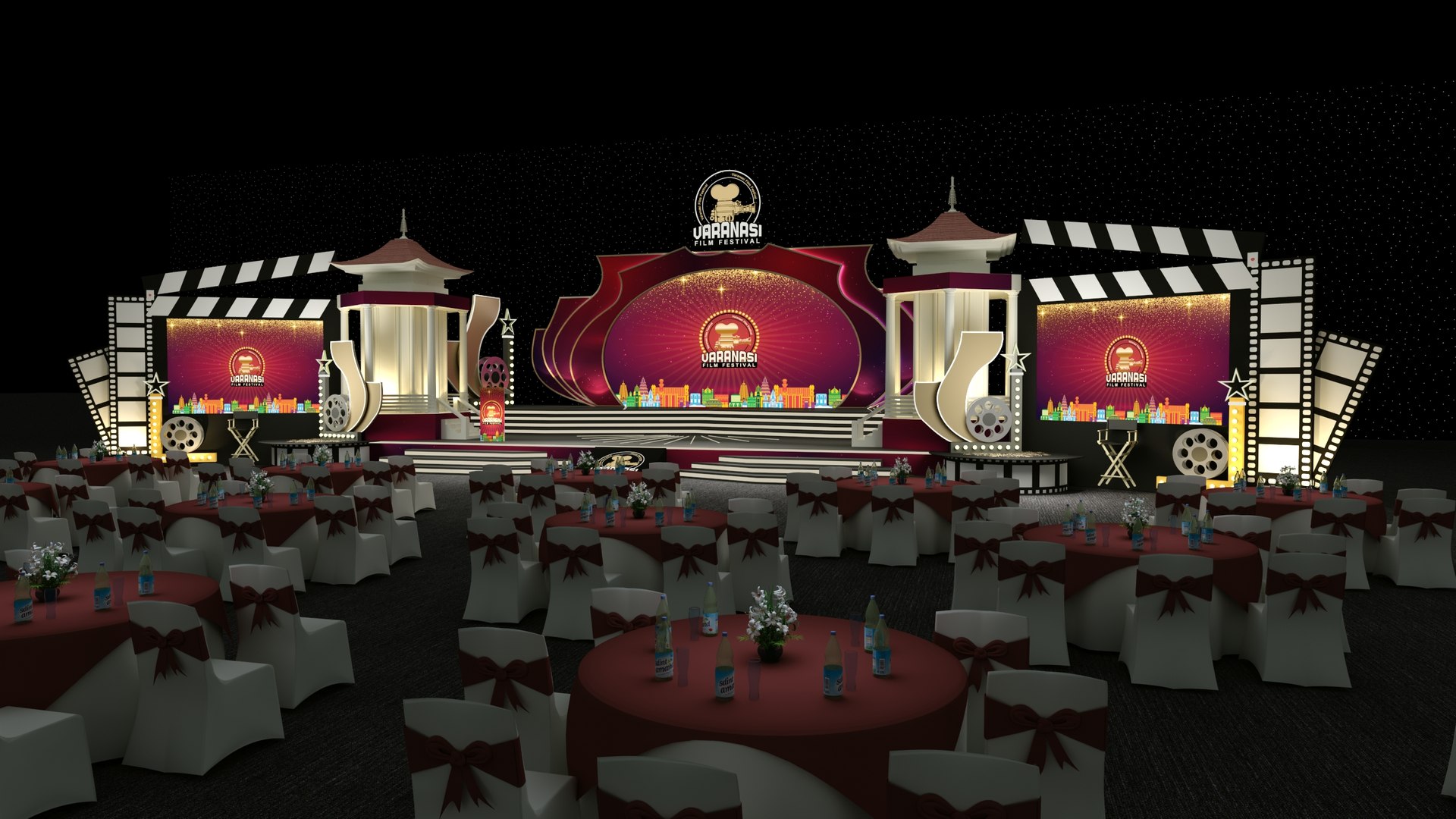 Stage Setup 3D Model - TurboSquid 2151738