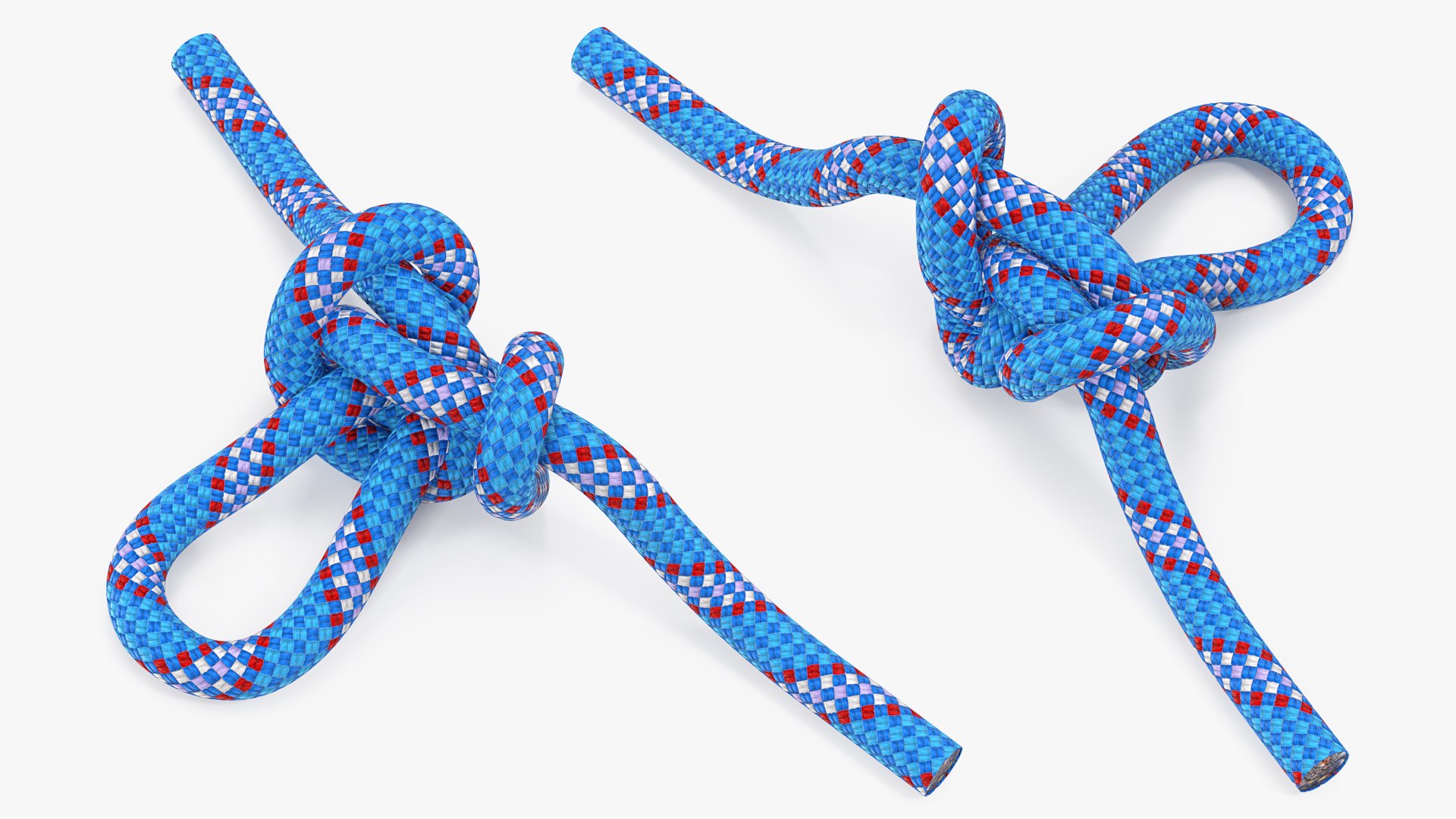 Alpine butterfly loop knot 3D model - TurboSquid 1651251