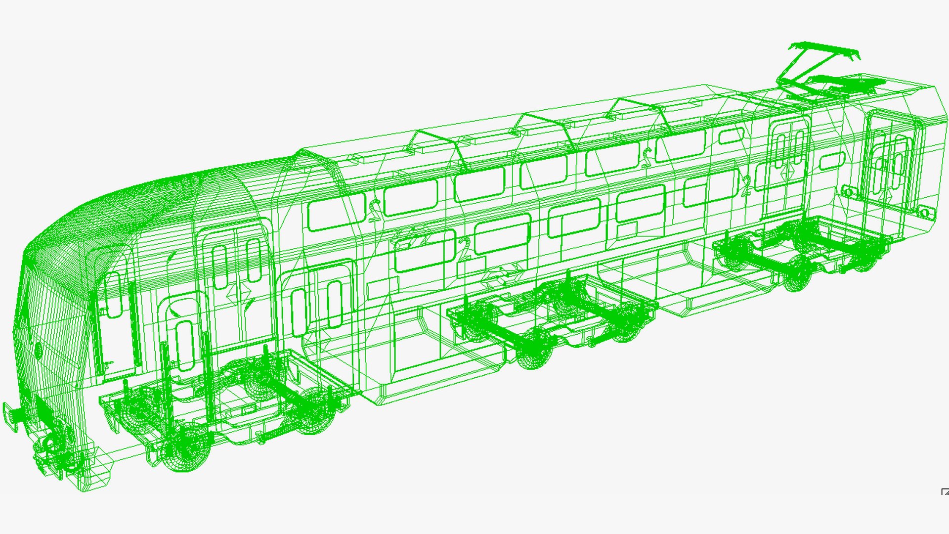 Ns Ddz Doublefloor Intercity Train Model - TurboSquid 2008102