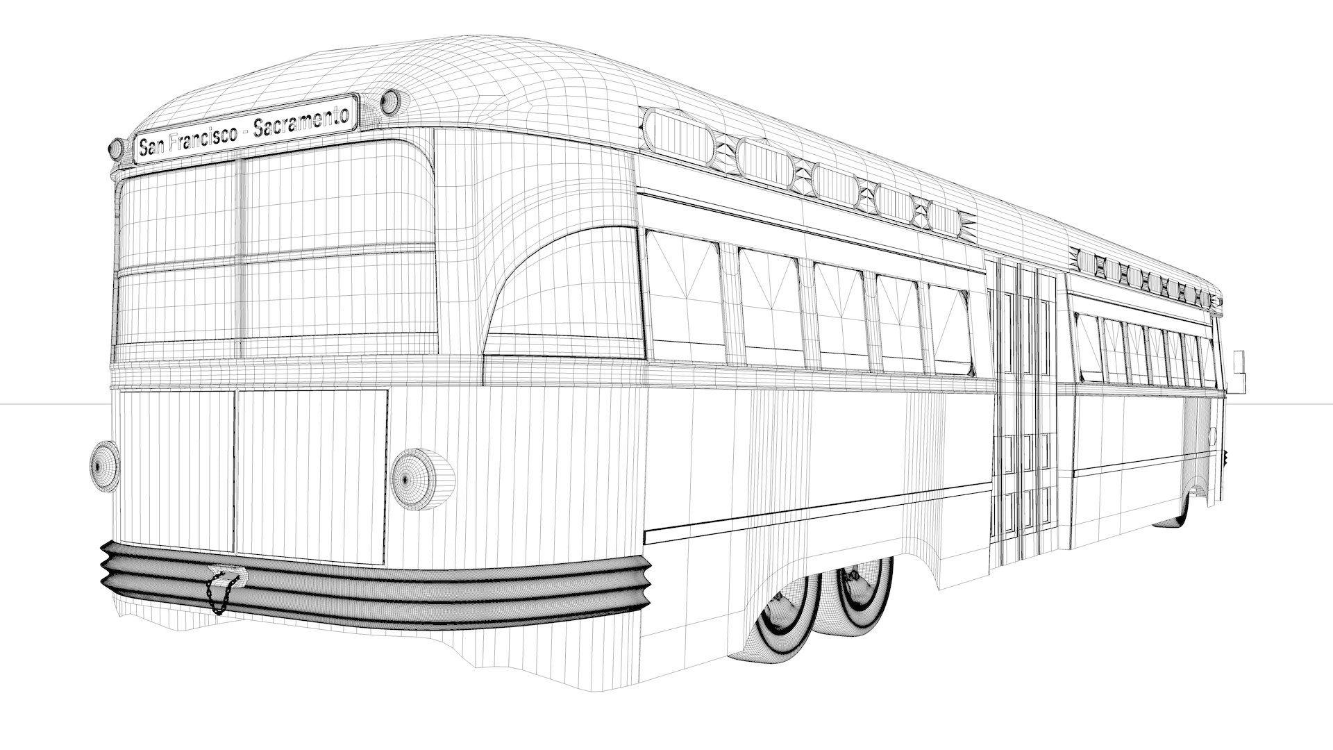 Bus Vintage 3D Model - TurboSquid 1676564