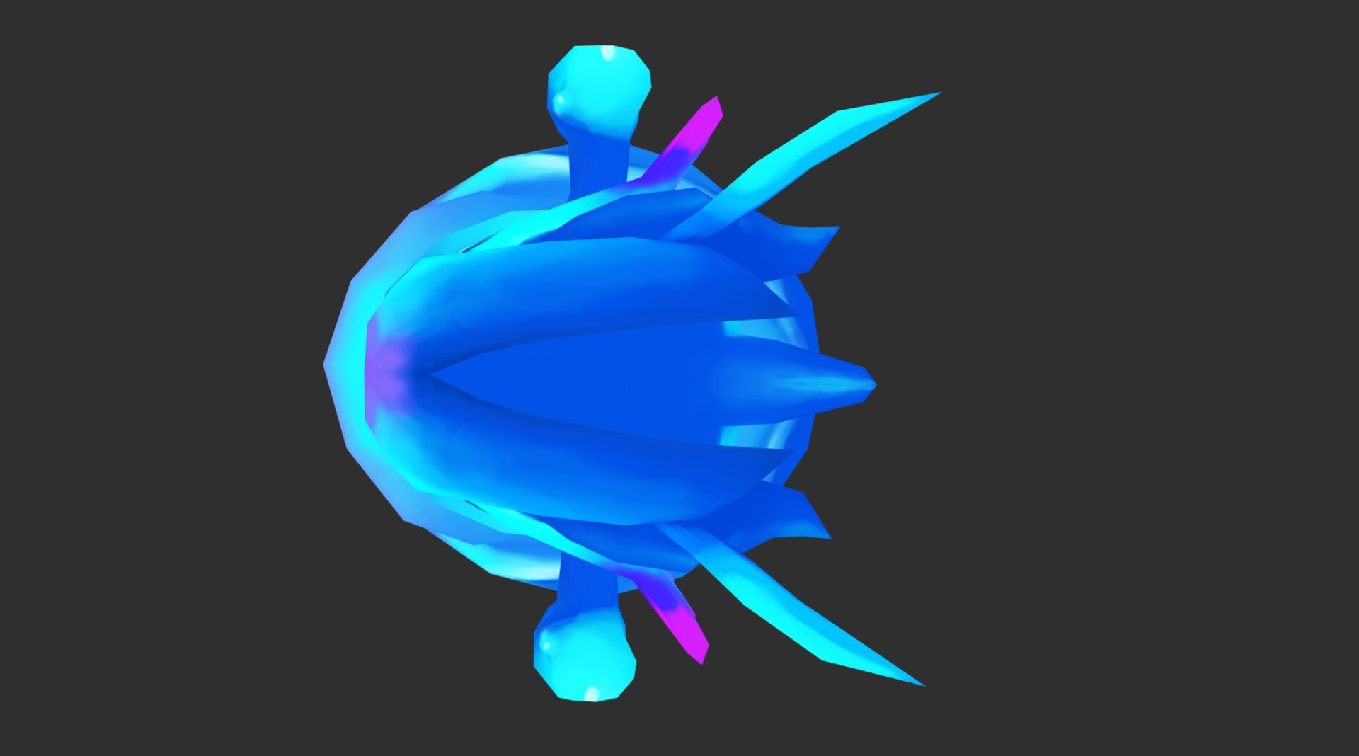 Blue Slime Hand-Painted Game Assets 3D - TurboSquid 2096221