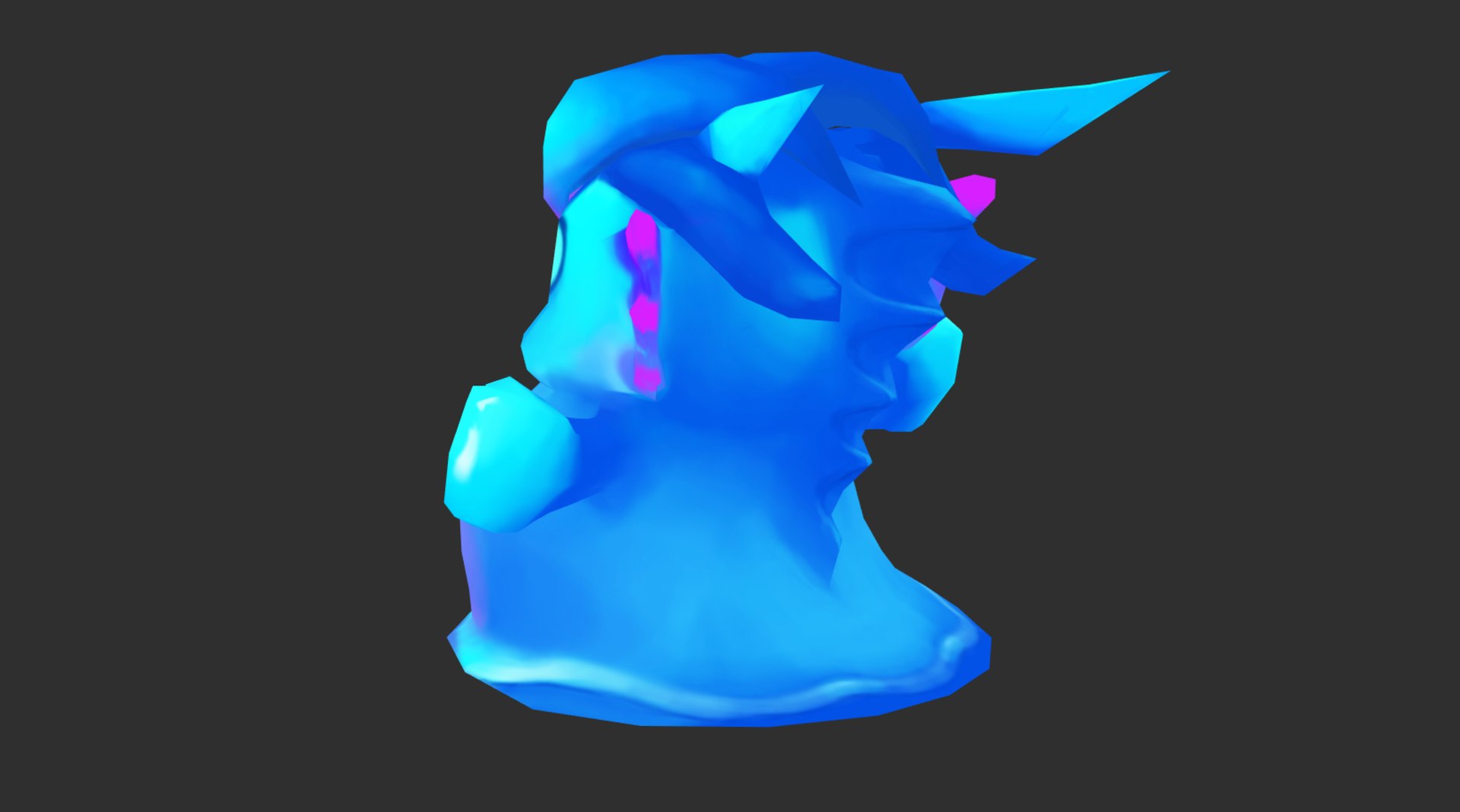 Blue Slime Hand-Painted Game Assets 3D - TurboSquid 2096221