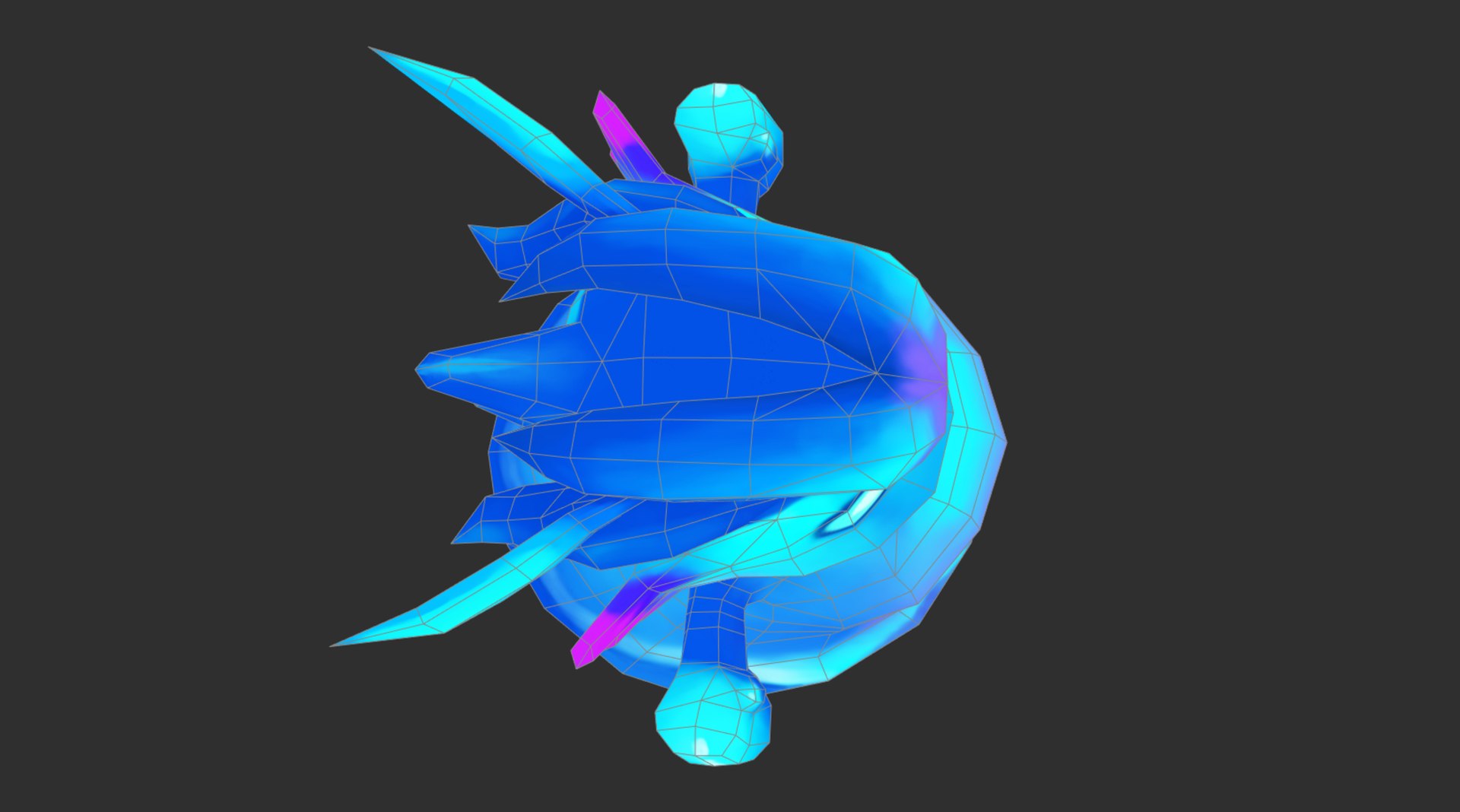 Blue Slime Hand-Painted Game Assets 3D - TurboSquid 2096221