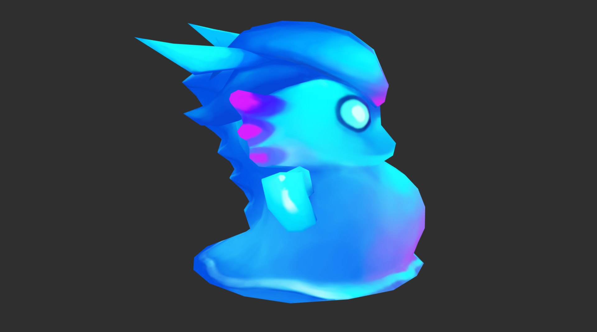 Blue Slime Hand-Painted Game Assets 3D - TurboSquid 2096221