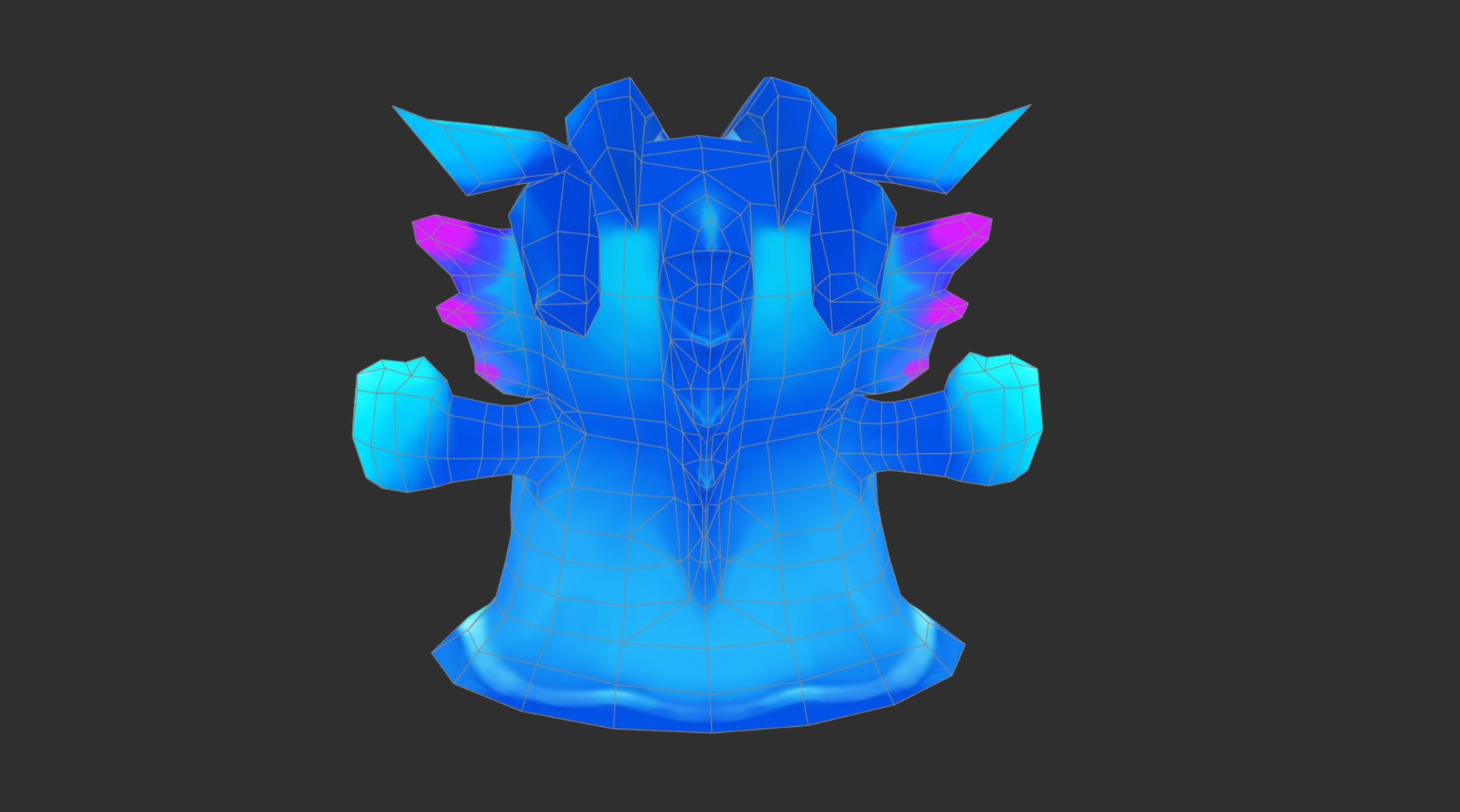 Blue Slime Hand-Painted Game Assets 3D - TurboSquid 2096221