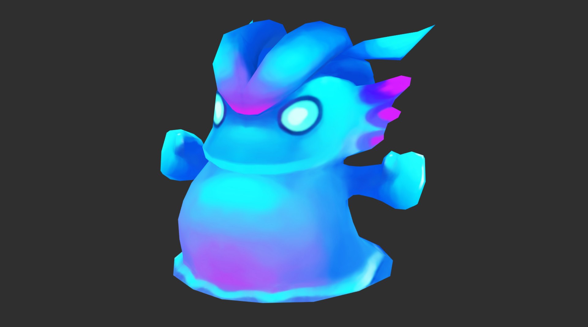 Blue Slime Hand-Painted Game Assets 3D - TurboSquid 2096221