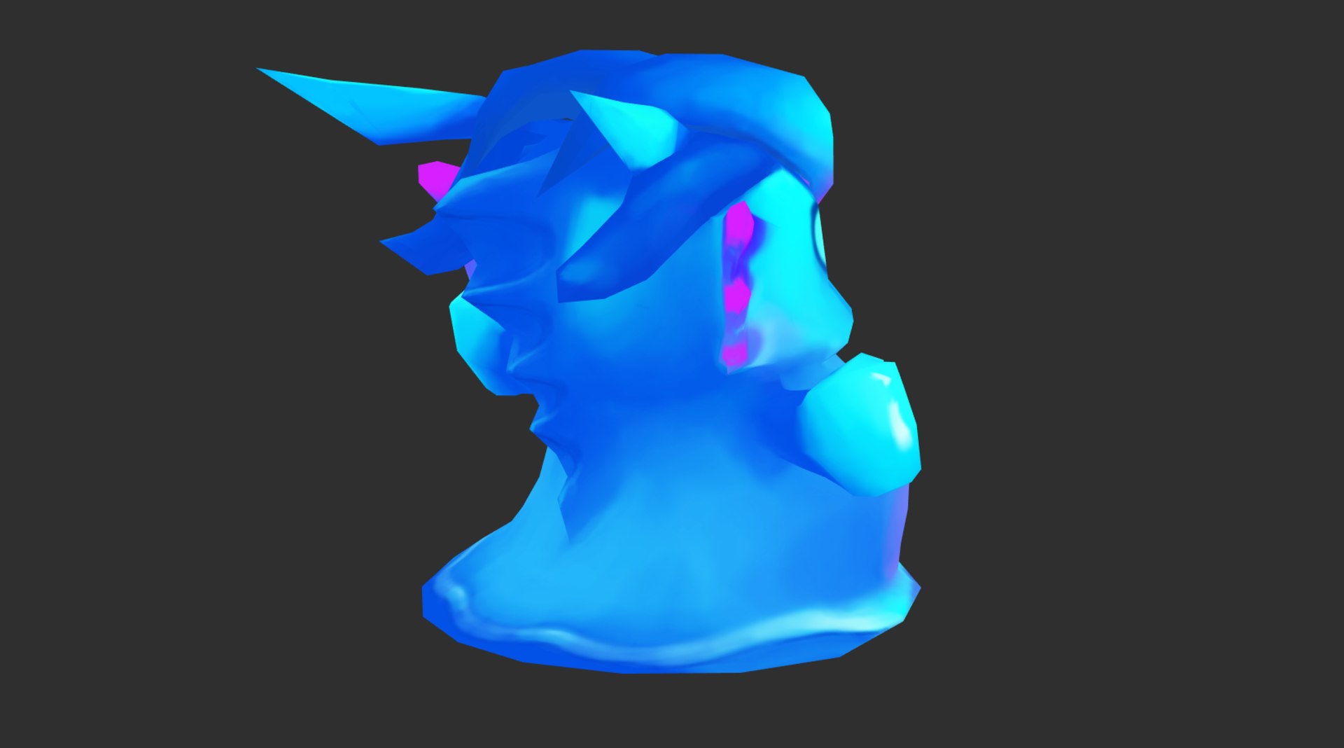 Blue Slime Hand-Painted Game Assets 3D - TurboSquid 2096221