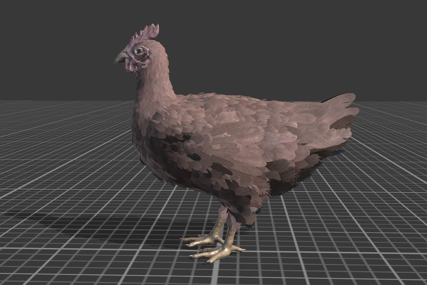 3D Chicken Model - TurboSquid 2190637