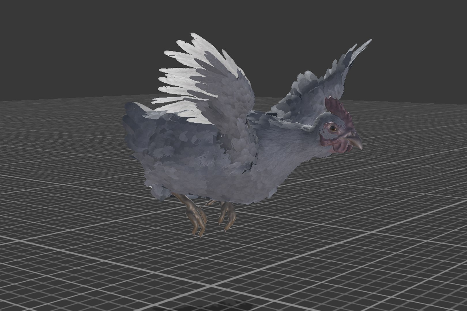 3D Chicken Model - TurboSquid 2190637