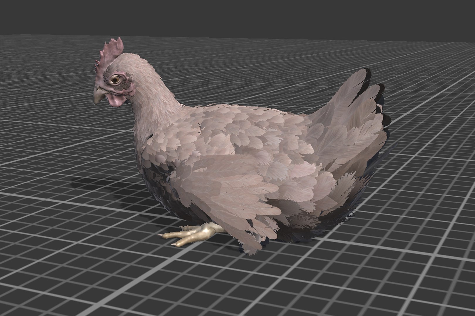 3D Chicken Model - TurboSquid 2190637