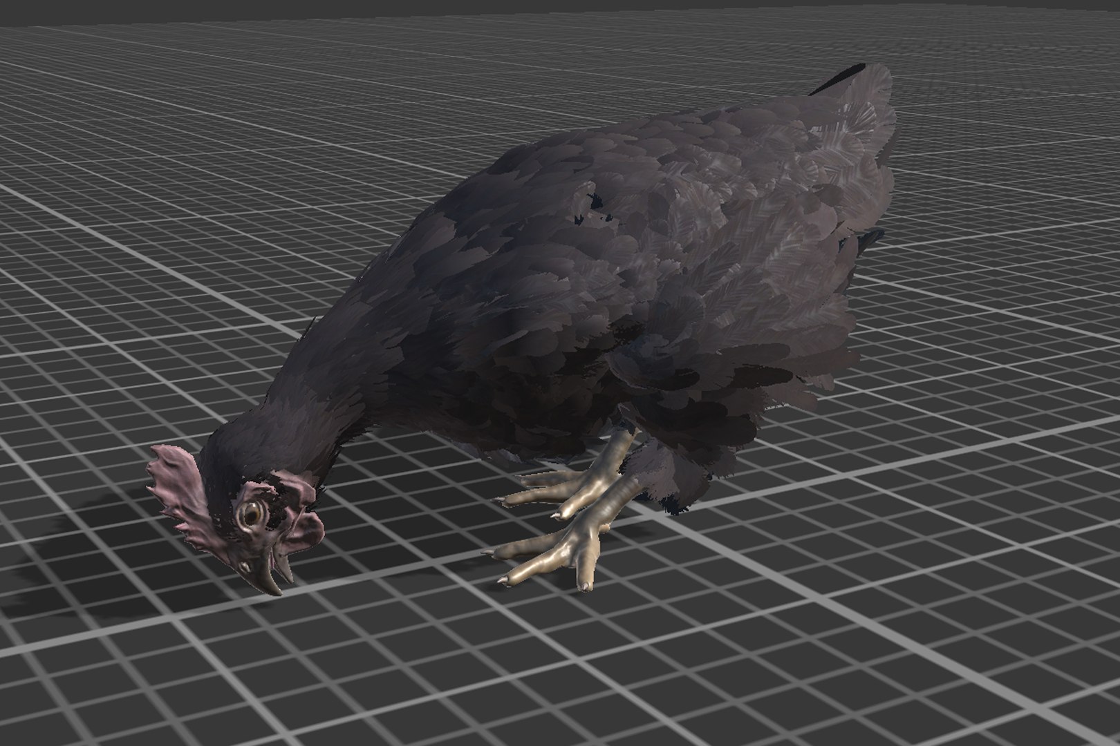 3D Chicken Model - TurboSquid 2190637