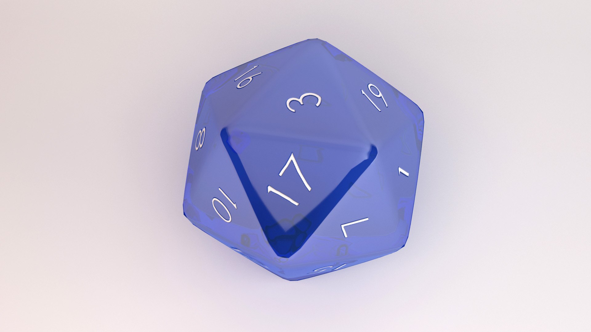 Dice D20 3D Model - TurboSquid 1595261