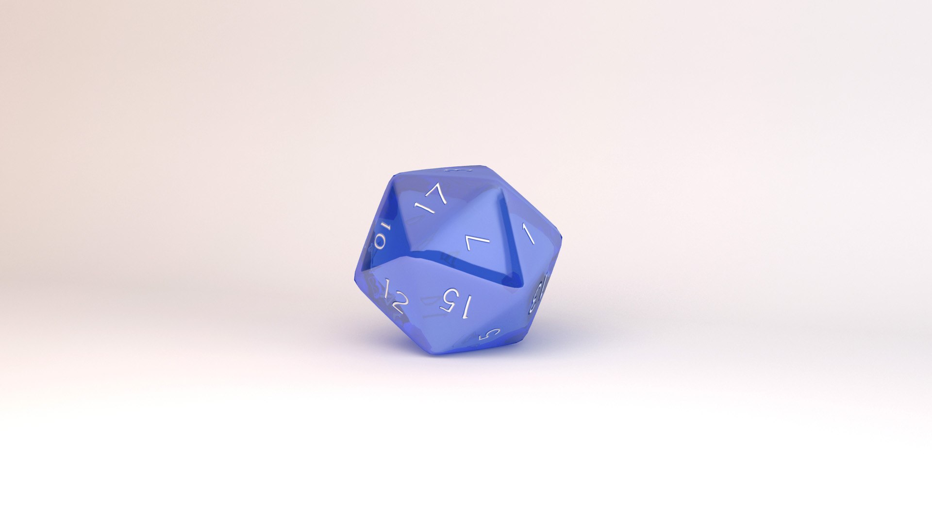 Dice D20 3D Model - TurboSquid 1595261
