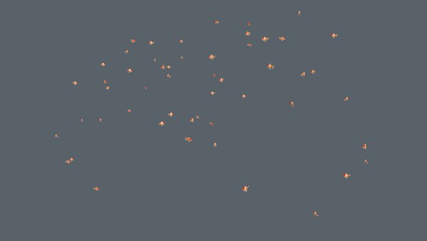 3D model goldfishes animation - TurboSquid 1585063