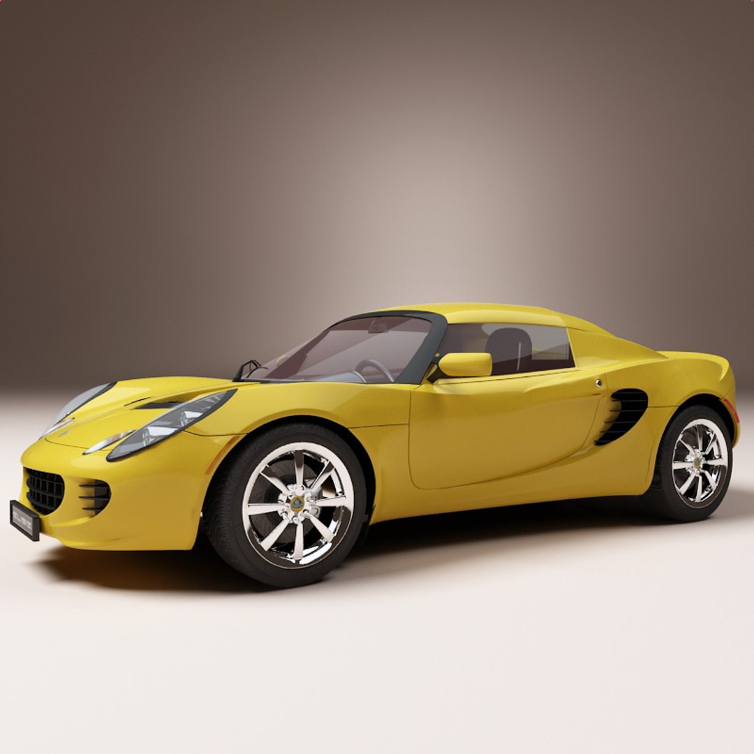 Lightwave Realistic Racing Car Elise
