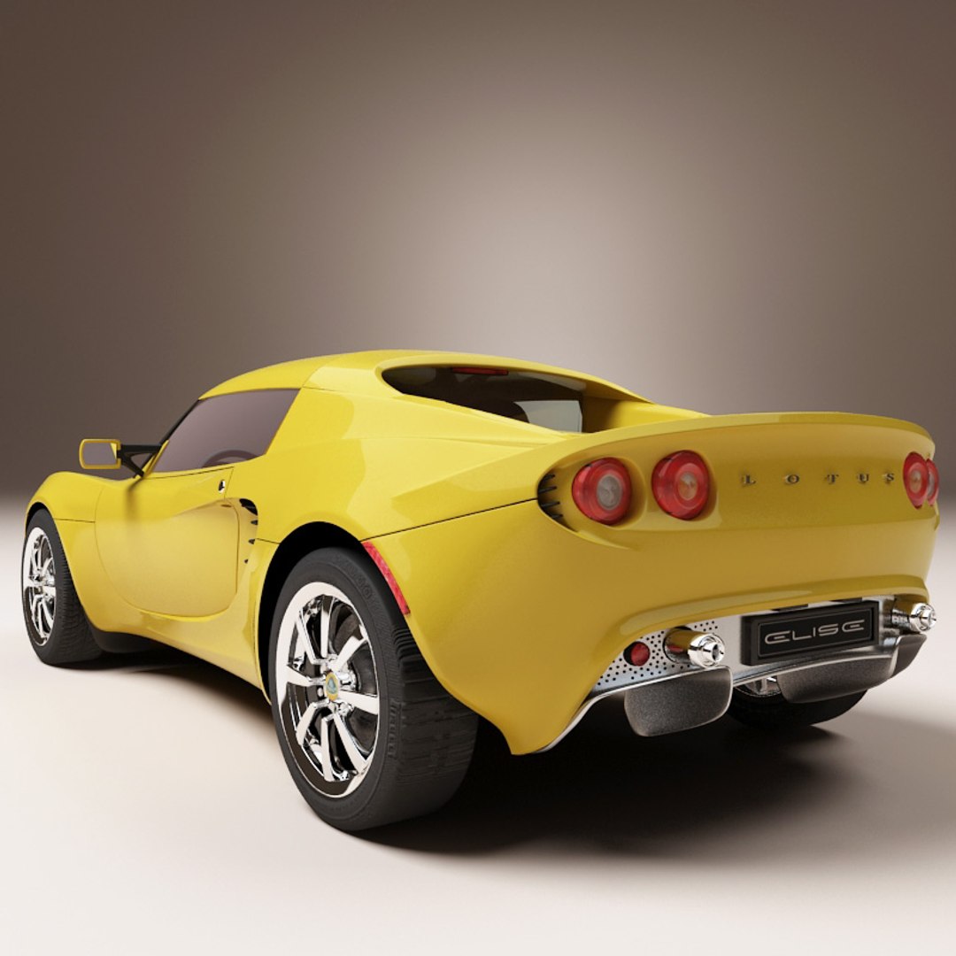 Lightwave Realistic Racing Car Elise