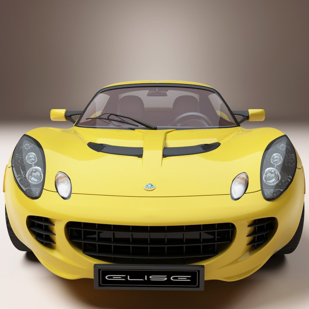 Lightwave Realistic Racing Car Elise