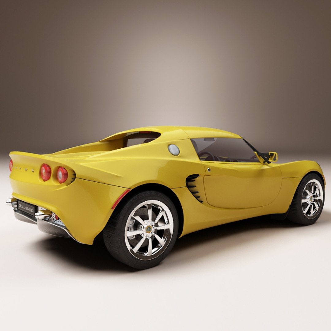 Lightwave Realistic Racing Car Elise
